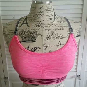 Victoria's Secret | Intimates & Sleepwear | Vsx Neon Pink Sports Bra ...